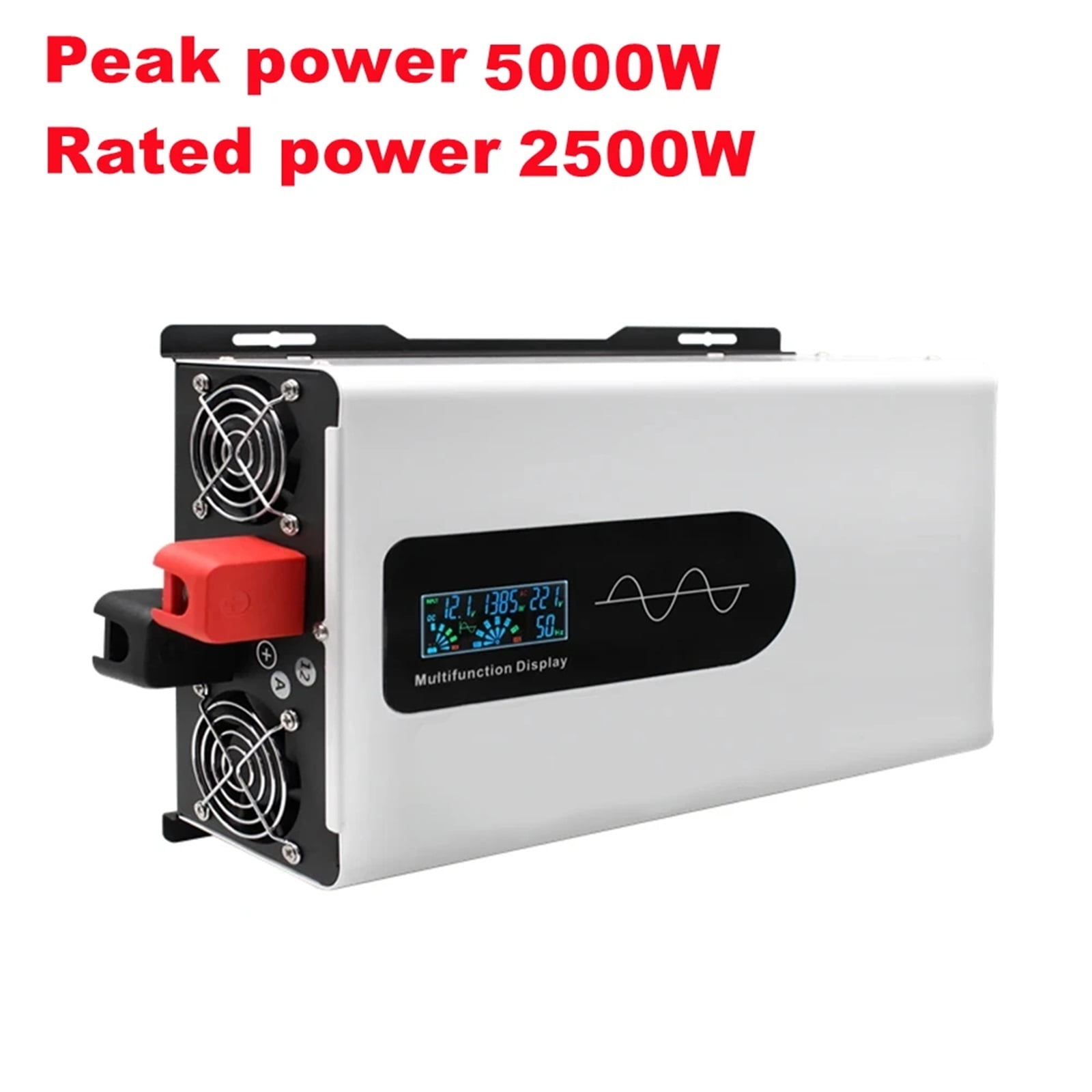 5000W/8000W Pure Sine Wave Inverter 12V 24V To AC 220 Car Power ...