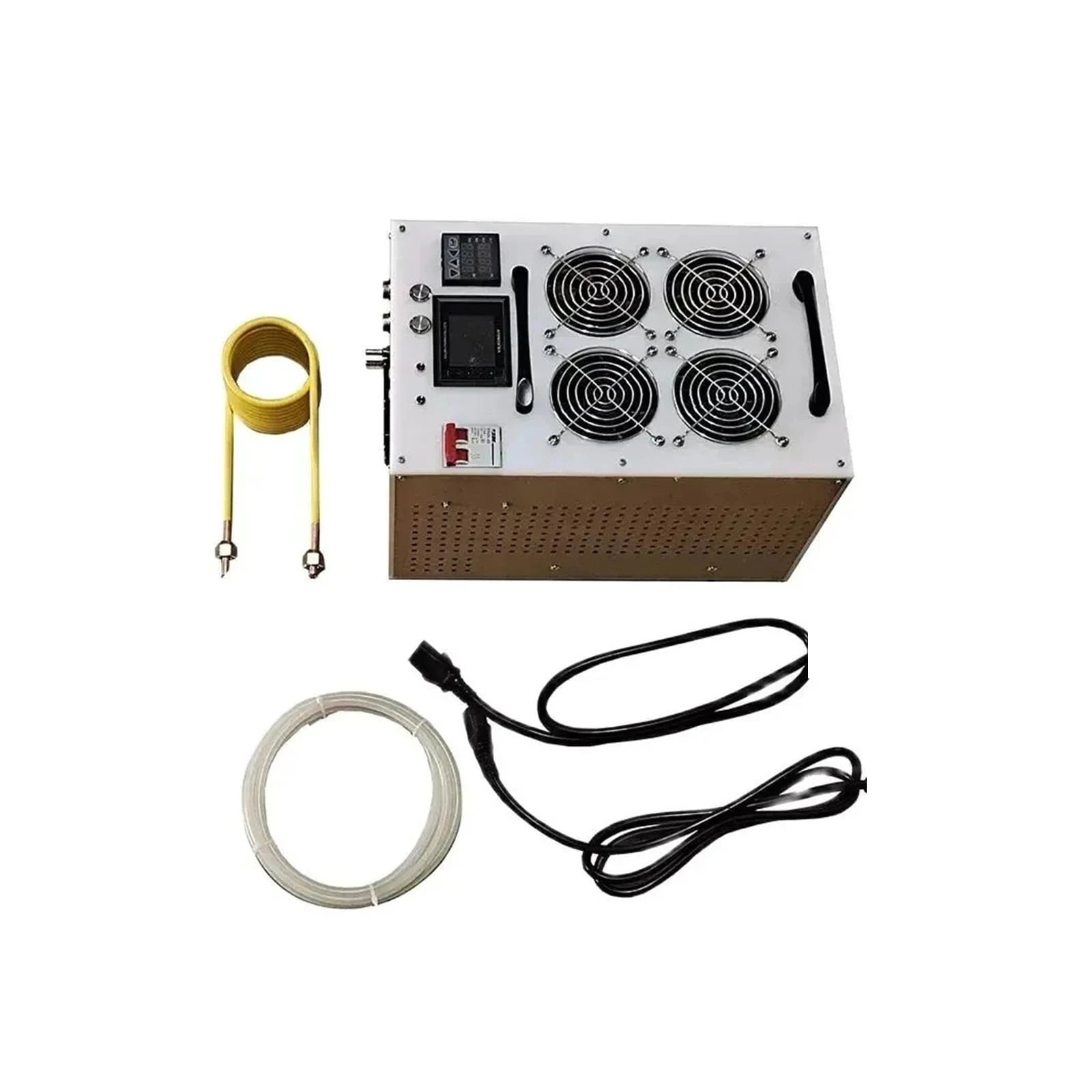 5000W High Frequency Induction Heater Induction Heating Machine Metal Smelting Furnace ...