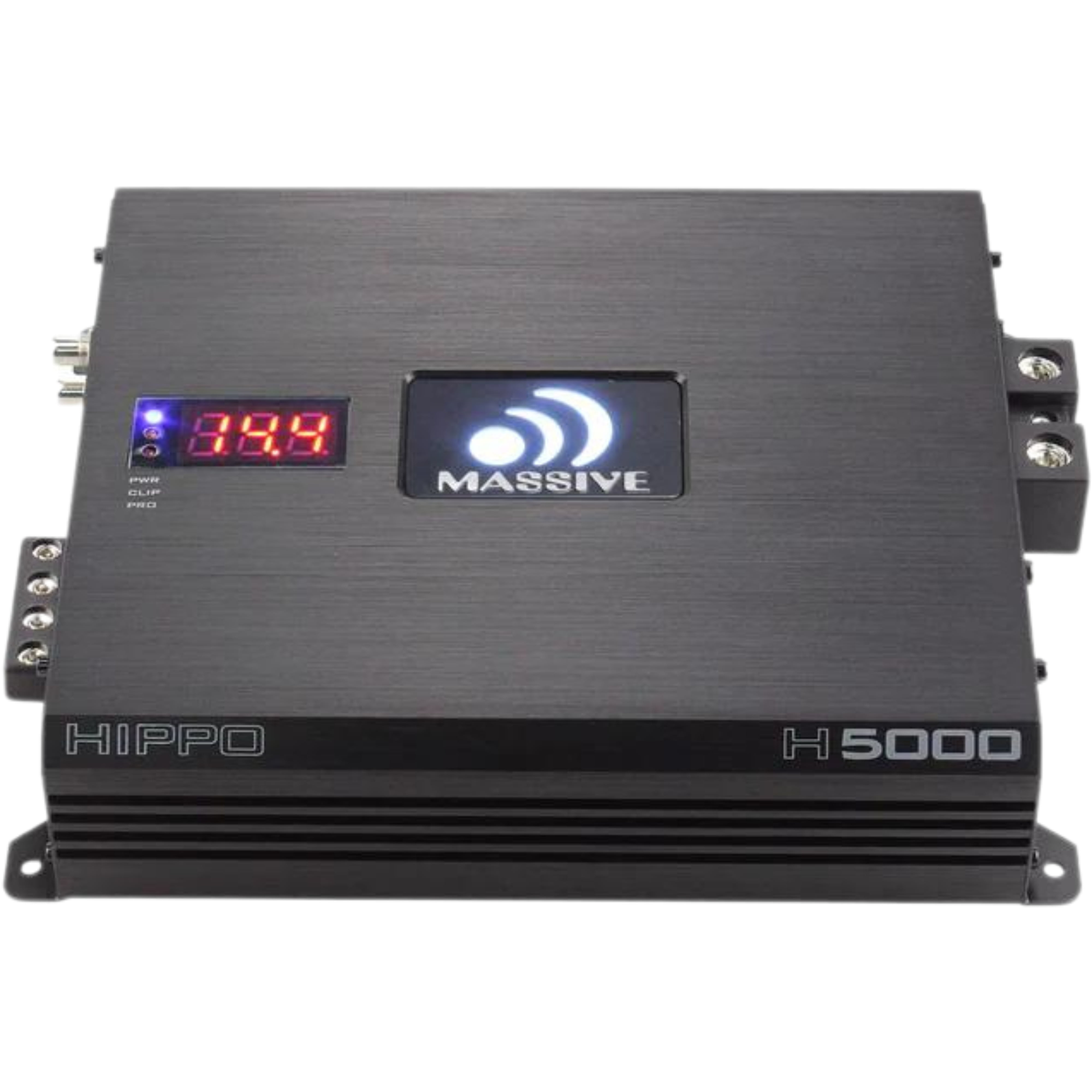 5000W RMS 1-Ohm Monoblock Amplifier Massive Audio HIPPO Series MA-H5000 ...