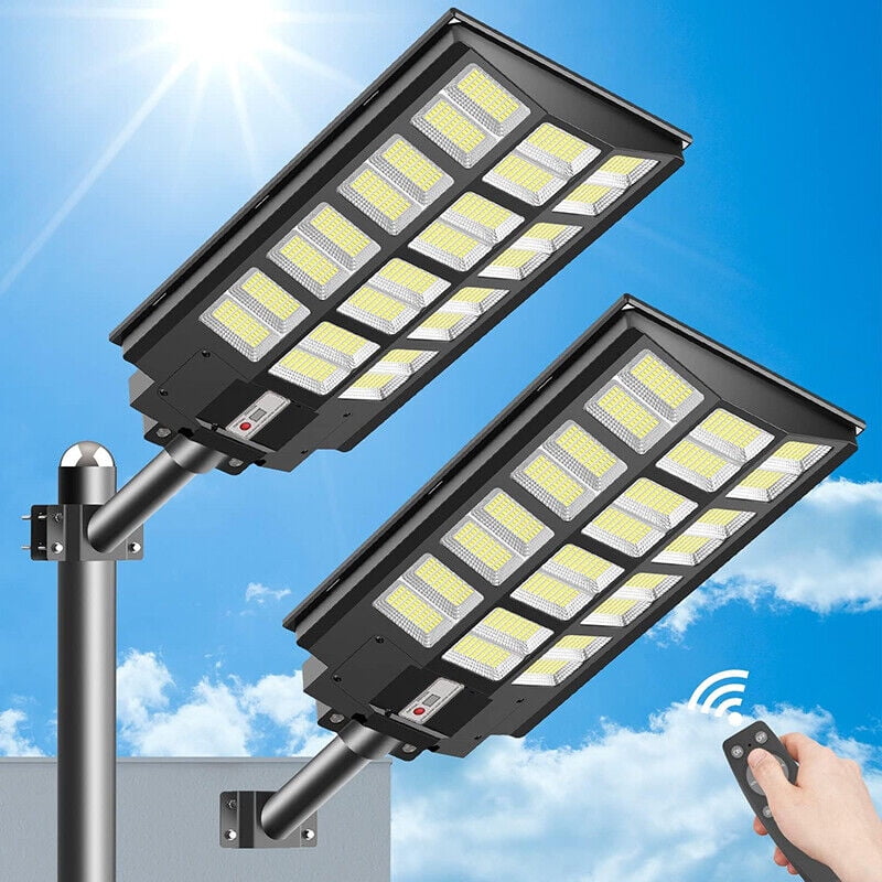 5000W Solar Street Light 99000000000LM Commercial Parking Lot Light ...