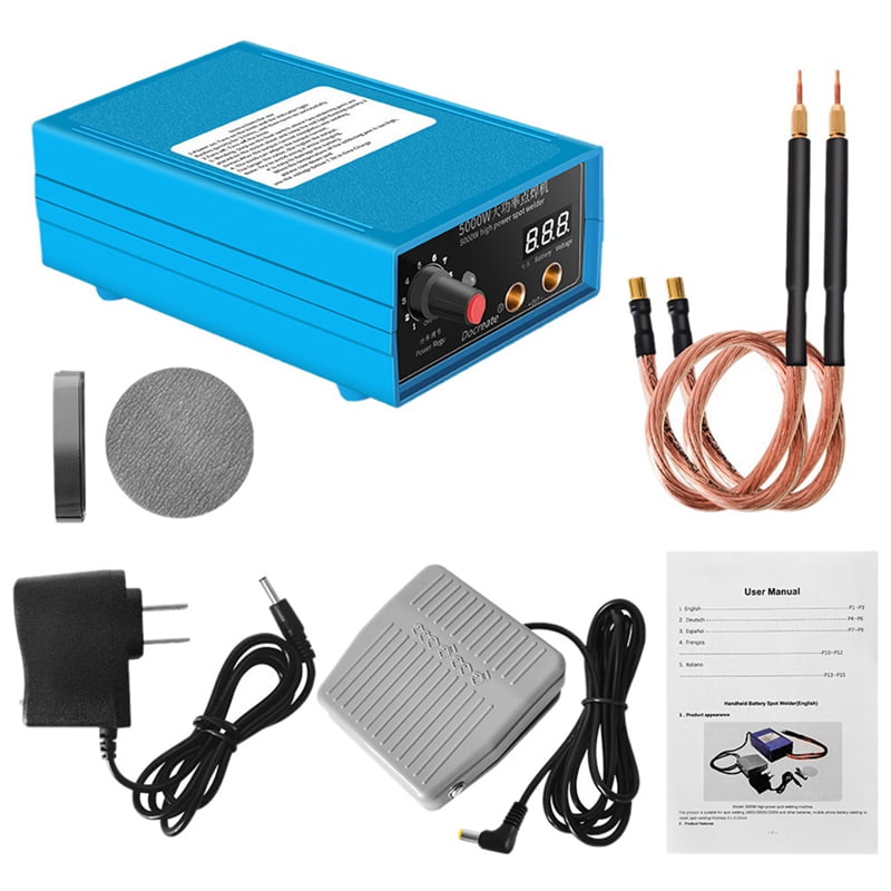 5000W Spot Welder Portable High Power Spot Welder Mini Handheld Spot ...