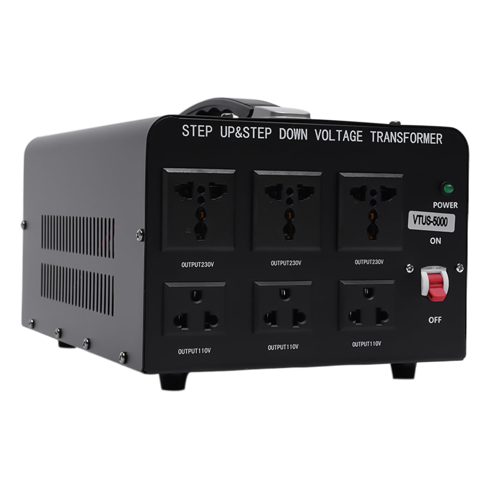 5000W Step Up/Down 220V110V Electrical Power Voltage Converter ...