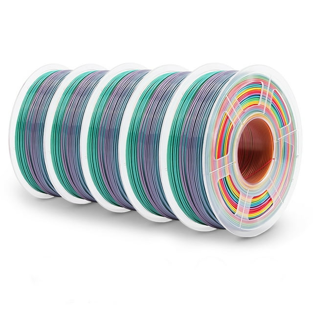 5000g 3D Printer Filament Bundle, SUNLU PLA Filament 1.75mm, Neatly ...