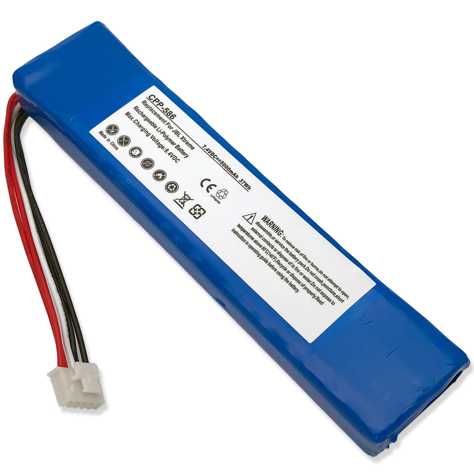 5000mAh 7.4V 37Wh Battery For JBL Xtreme GSP0931134 Wireless Bluetooth ...