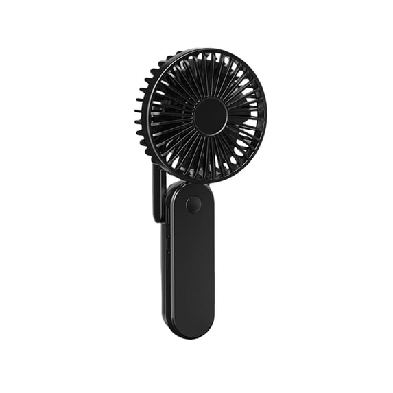 5000mAh Handheld Fan Foldable Desktop 3 Speed USB Rechargeable Fan 3 ...
