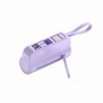 5000mAh Mini Capsules Power Banks Featuring Builts In USB Cable and ...