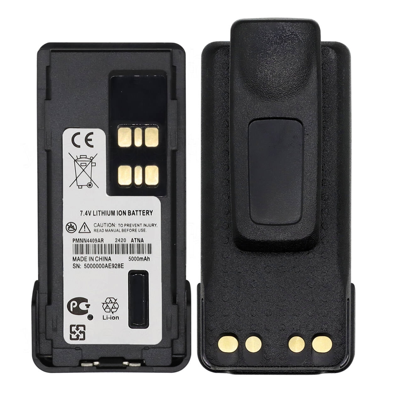 5000mAh PMNN4409 Battery For Motorola XPR3000 XPR3300 XPR3500 XPR3300e ...