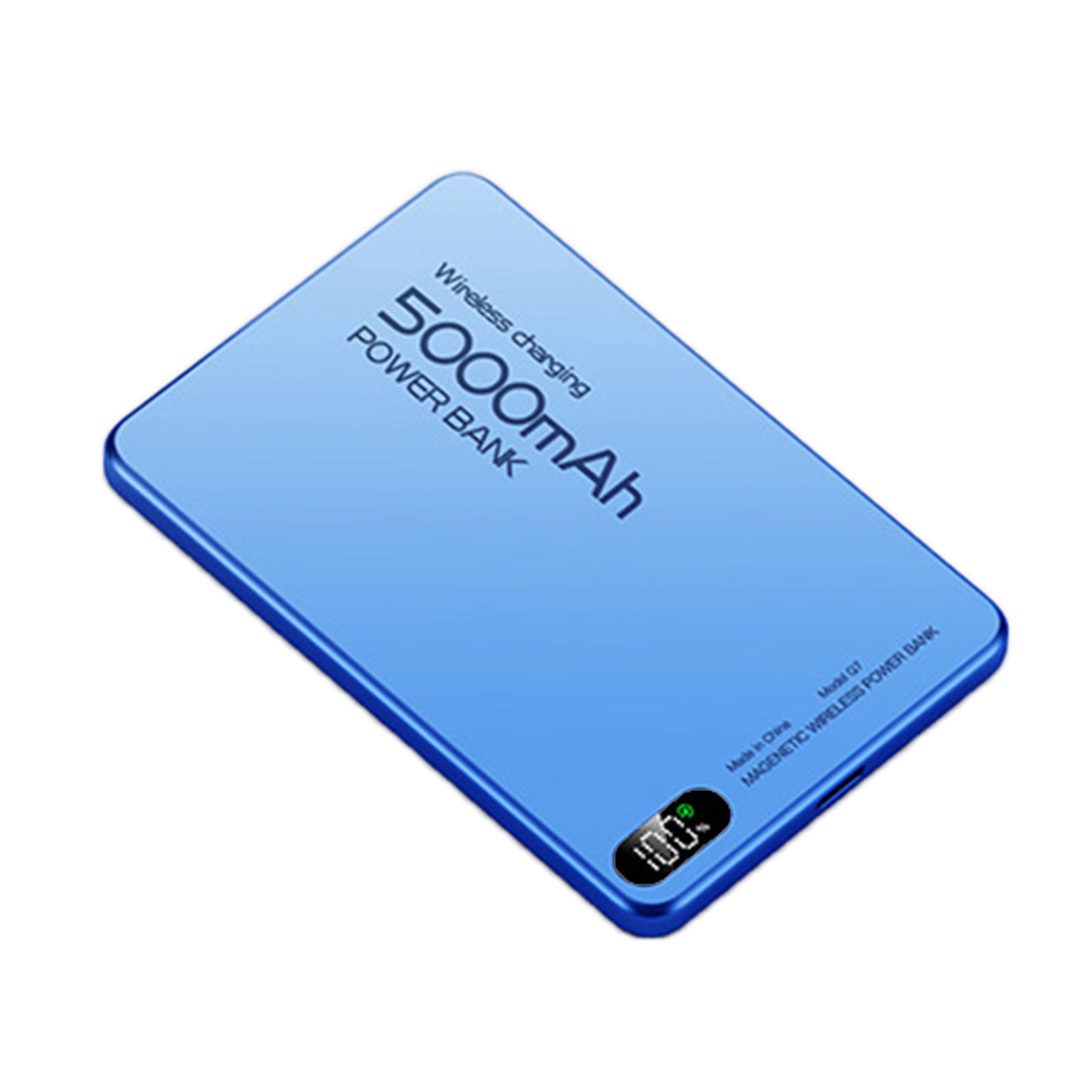 5000mAh Portable Metal Wireless Chargers With Quick Charging Technology ...