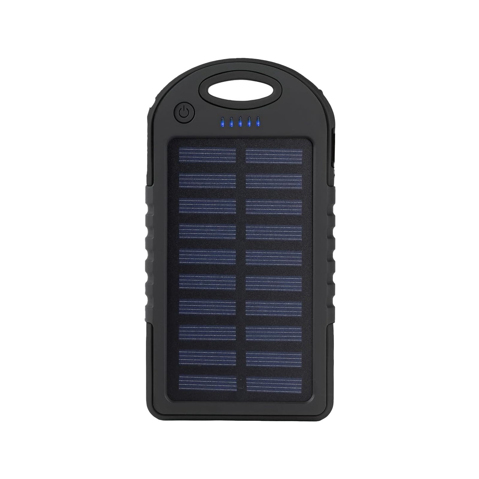 5000mAh Solar Power Bank,Portable Solar Charger with Fast Charging for ...