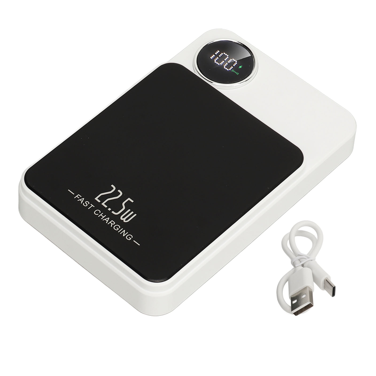 5000mah Battery Magnetic Wireless Portable Charger Accurate Power ...