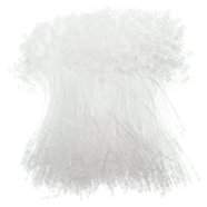 Wideskall 5" inch Snap Lock Pin Security Loop Plastic Price Tag ...