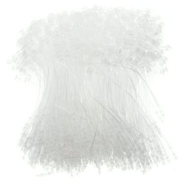 Wideskall 5" inch Snap Lock Pin Security Loop Plastic Price Tag ...