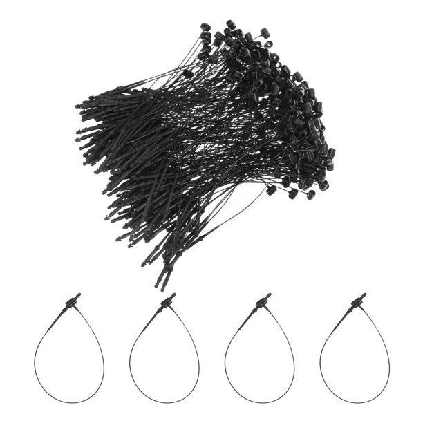 5000pcs Plastic Tag Ties Fastener 3 Inch Security Loop Tie Round Hang ...