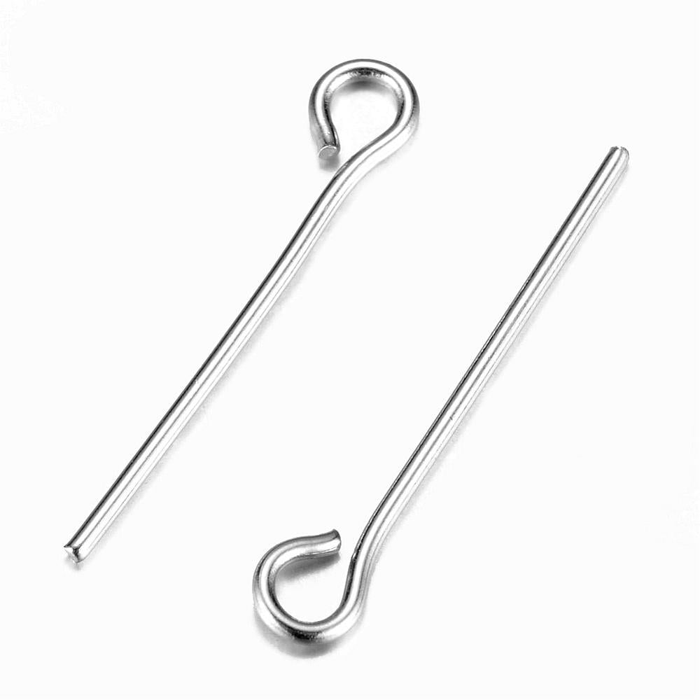 5000pcs Tarnish Resistant 304 Stainless Steel Eye Pin Stainless Steel ...