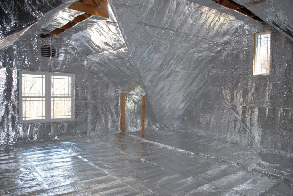5000sqft Radiant Barrier Solar Attic Foil Reflective NASA Insulation ...