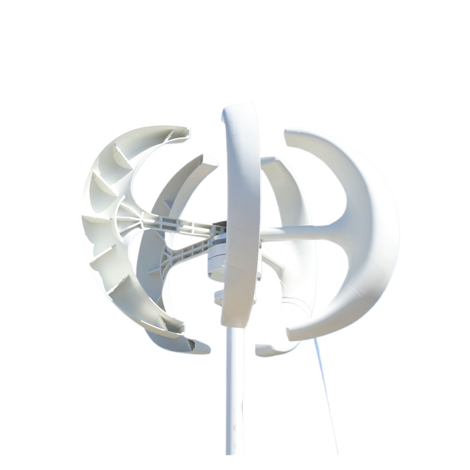 5000w Vertical Wind Turbine nerator 48V 24V Free Energy Magnetic Dynamo ...