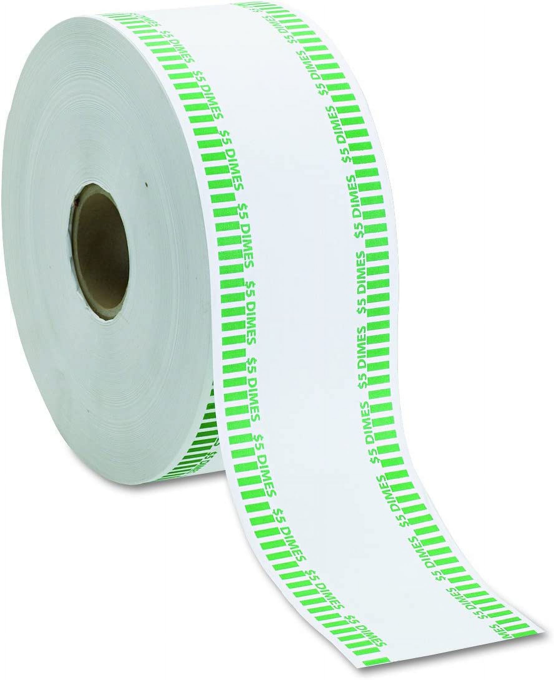 50010 Automatic Coin Rolls, Dimes, $5, 1900 Wrappers per Roll - Walmart.com
