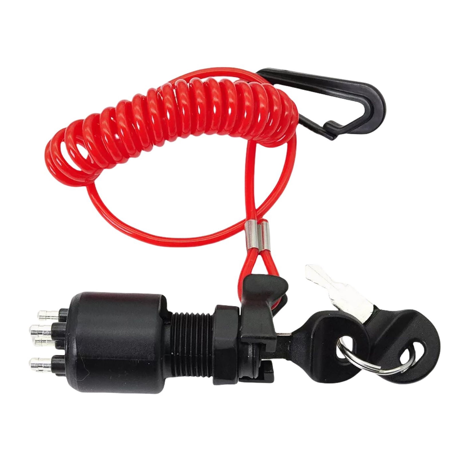 5005801 Ignition Key Switch w/ Safety Lanyard Replacement Part for ...