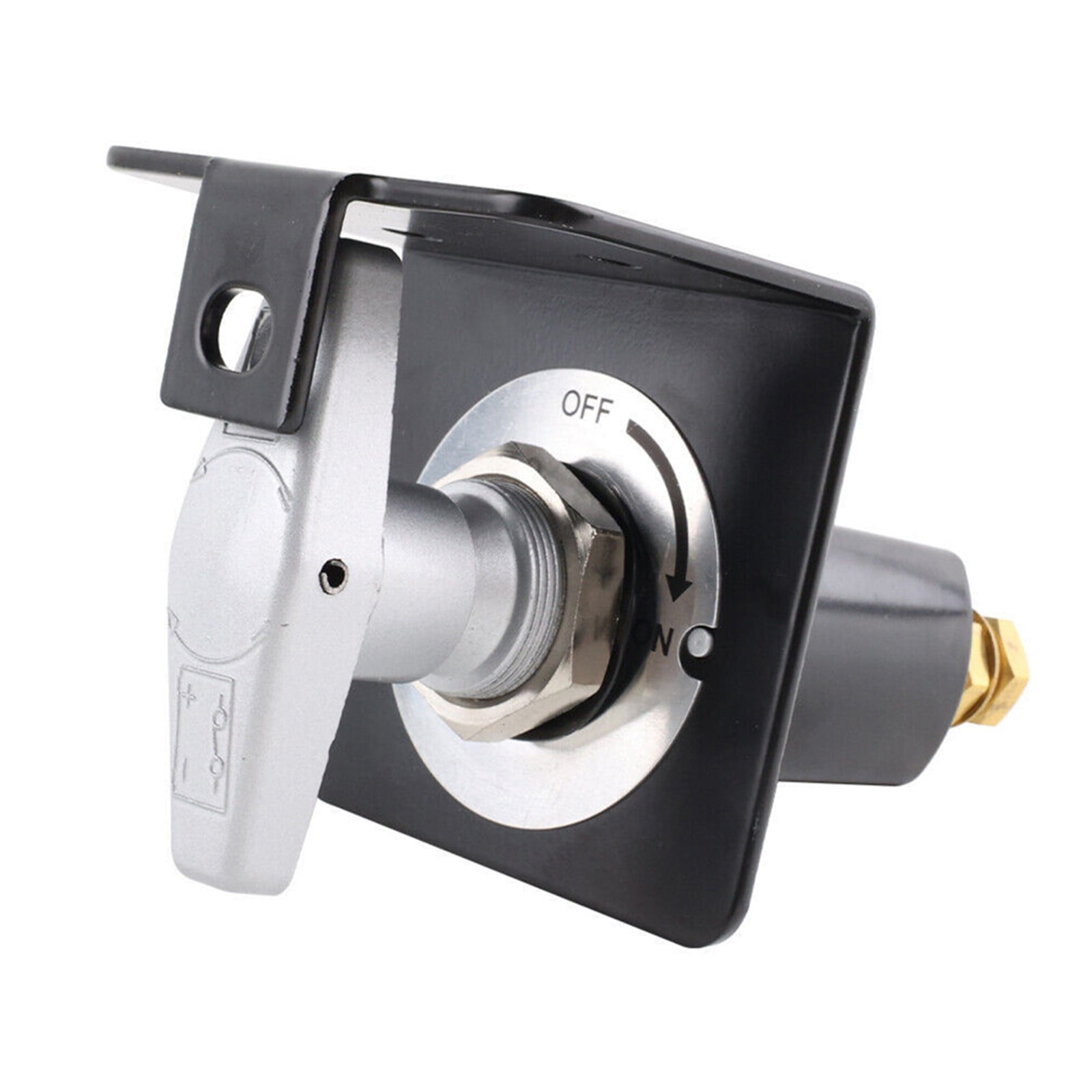 500A 12V Battery Disconnect Switch with Lockout Plate Heavy Duty Kill ...