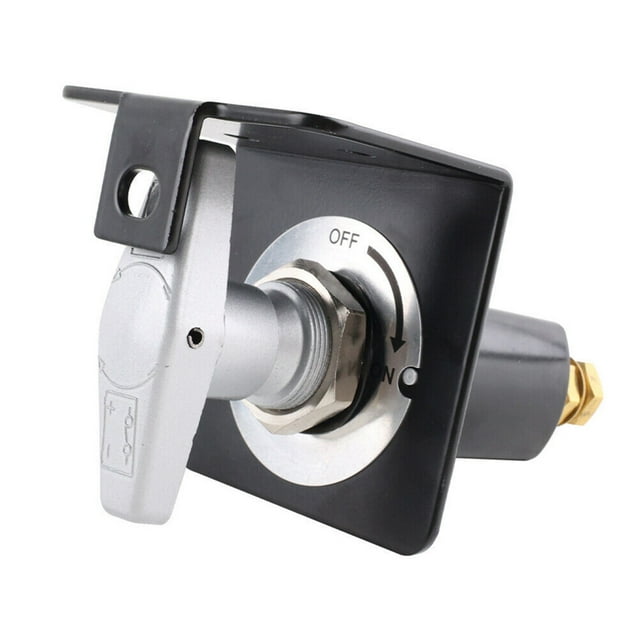 500A 12V Battery Disconnect Switch with Lockout Plate Heavy Duty Kill ...