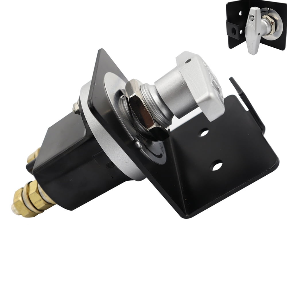 500A Battery Disconnect Switch with Lockout Plate for Boat Car RV ...