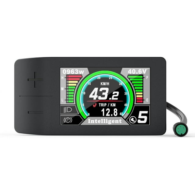 500C E-Bike Display for BAFANG Mid Motors - Compatible with BBS01 BBS02 BBS-HD Electric Bike ...