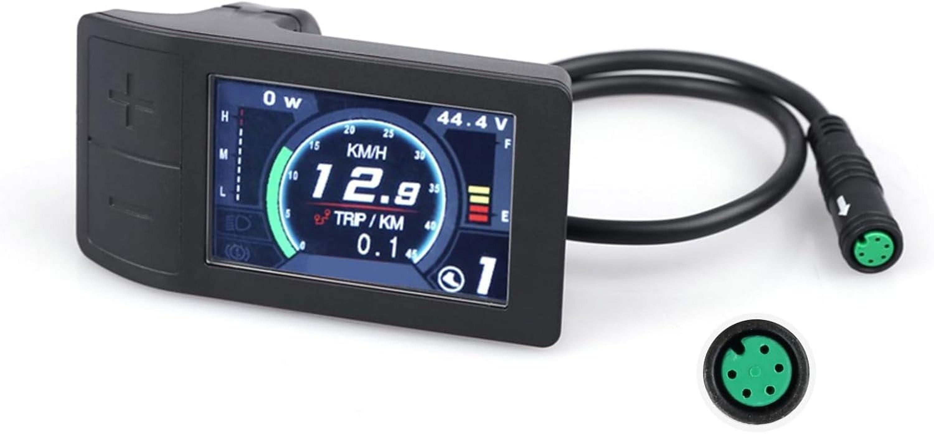 500C EBike Display: 2.2" Ebike Screen for BBS01B BBS02B HD Mid Motor ...