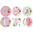 500Counts Happy Mother's Sealing Sticker 1Inch Flower Sealing Sticker ...