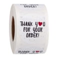 500Counts Round Thank You Sticker 25mm Thank You Label for Seal ...