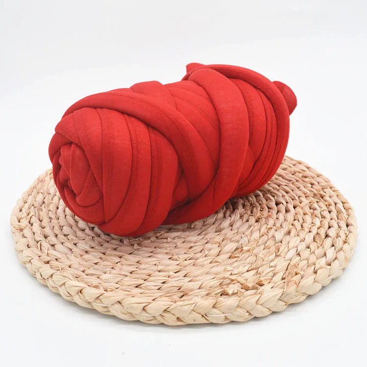 500G The New Thick Wool Yarn Core Filling Cotton Cored Hand-knitted ...