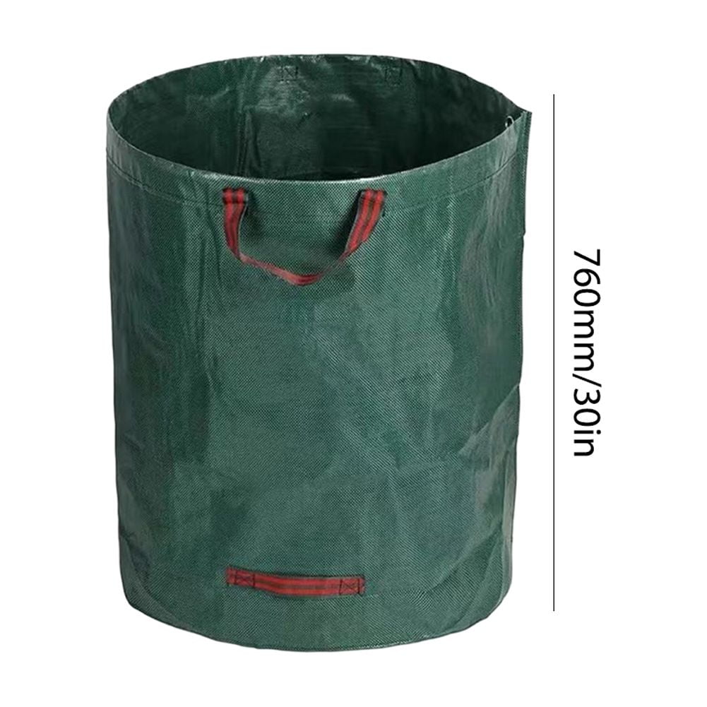 500L-60L Reusable Garden Bag Large Capacity Leaf Sack Light Trash Can ...
