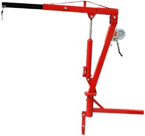 500Lb Pickup Truck Hydraulic Pwc Dock Jib Engine Hoist Crane Hitch ...