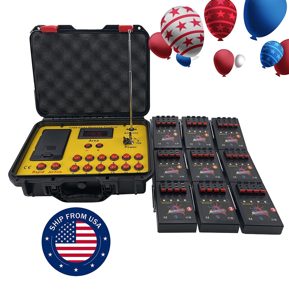 500M 36 Cues Fireworks Firing System + 1201 Cues wireless control For ...