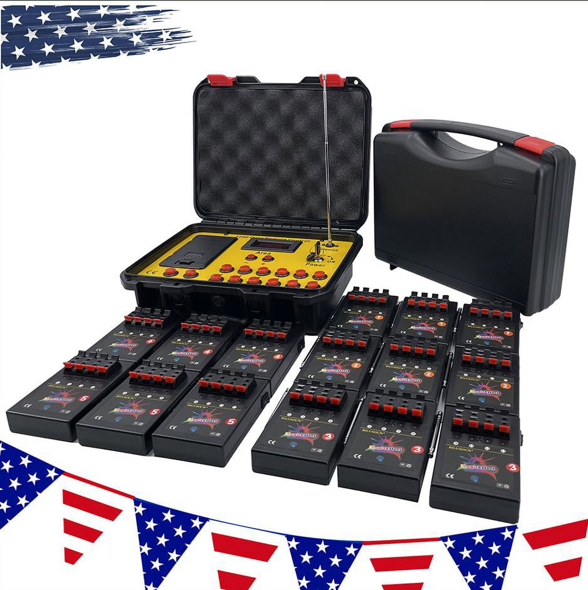 500M 60 Cues Fireworks Firing System + 1203 Cues wireless control For ...