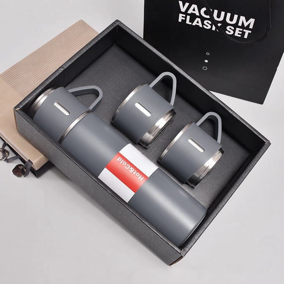 500ML 304 Stainless Steel Vacuum Insulated Bottle Gift Set Office ...