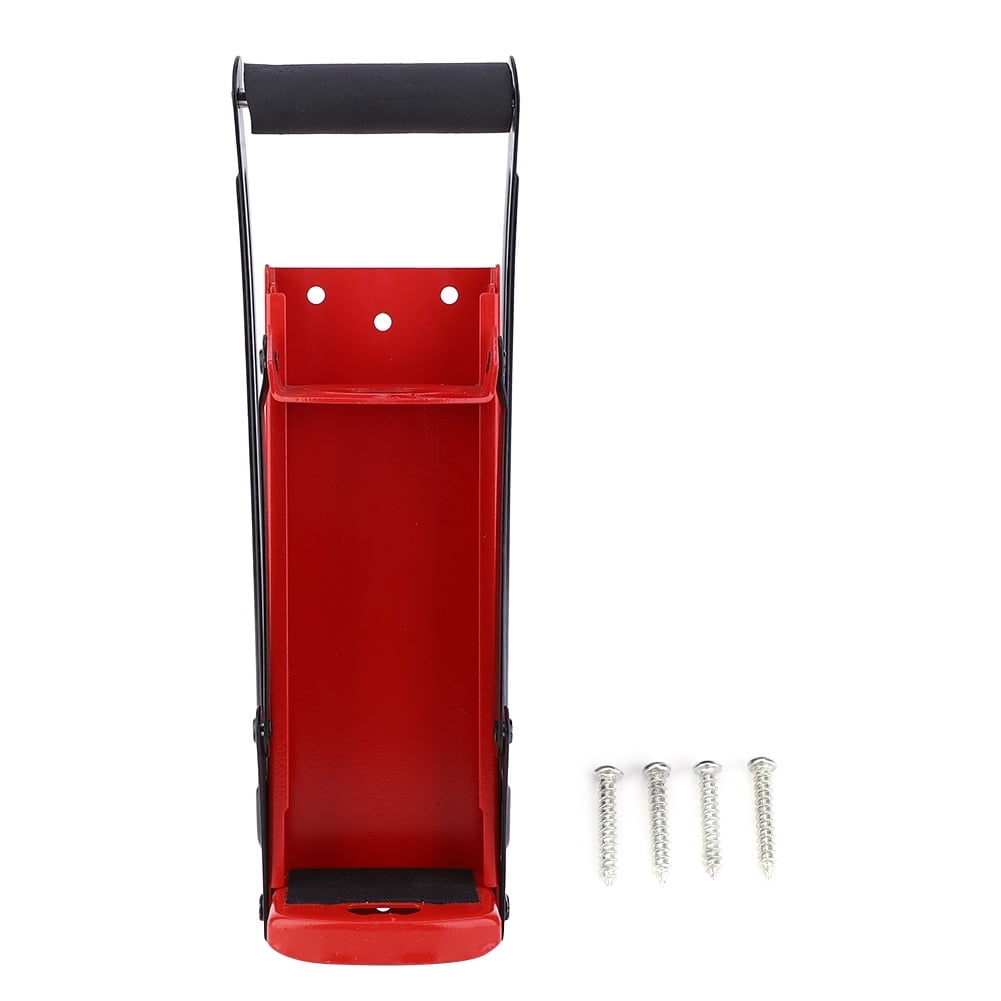 500ML Can Crusher,Free Standing Beer Can Crusher,Red Steel Rubber ...