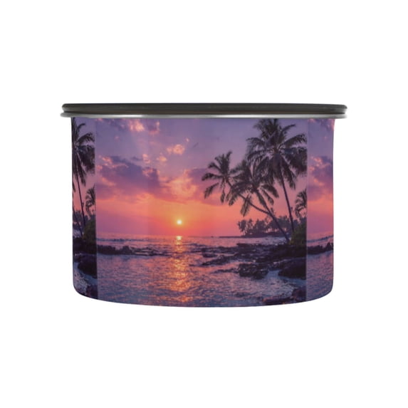 500ML Food Storage Container Food Storage Tank Coffee Storage Container ...