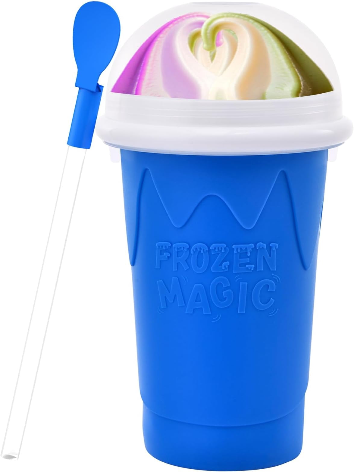 500ML Slushie Maker Cup, Magic Quick Frozen Smoothies Cups for Homemade ...