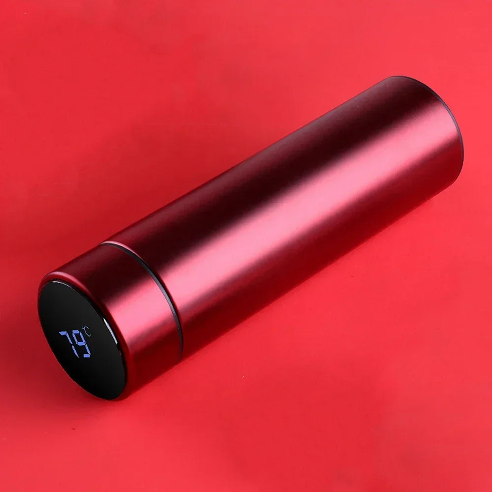 500ML Smart Temperature Measurement Insulation Cup Stainless Steel ...