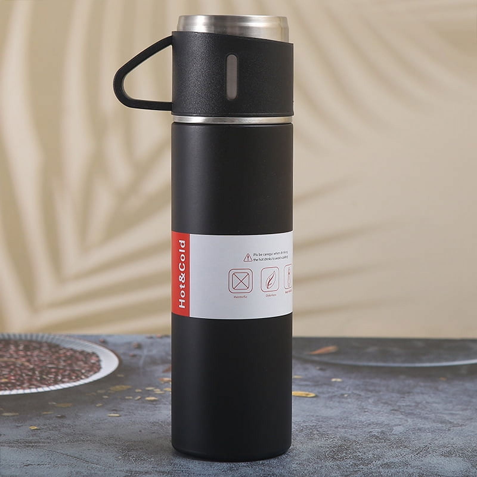 500ML Stainless Steel Vacuum Flask Gift Set Office Business Style ...
