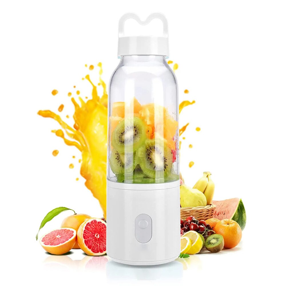 500Ml Electric Fruit Portable Juicer Mixer Smoothie Blender Bottle ...