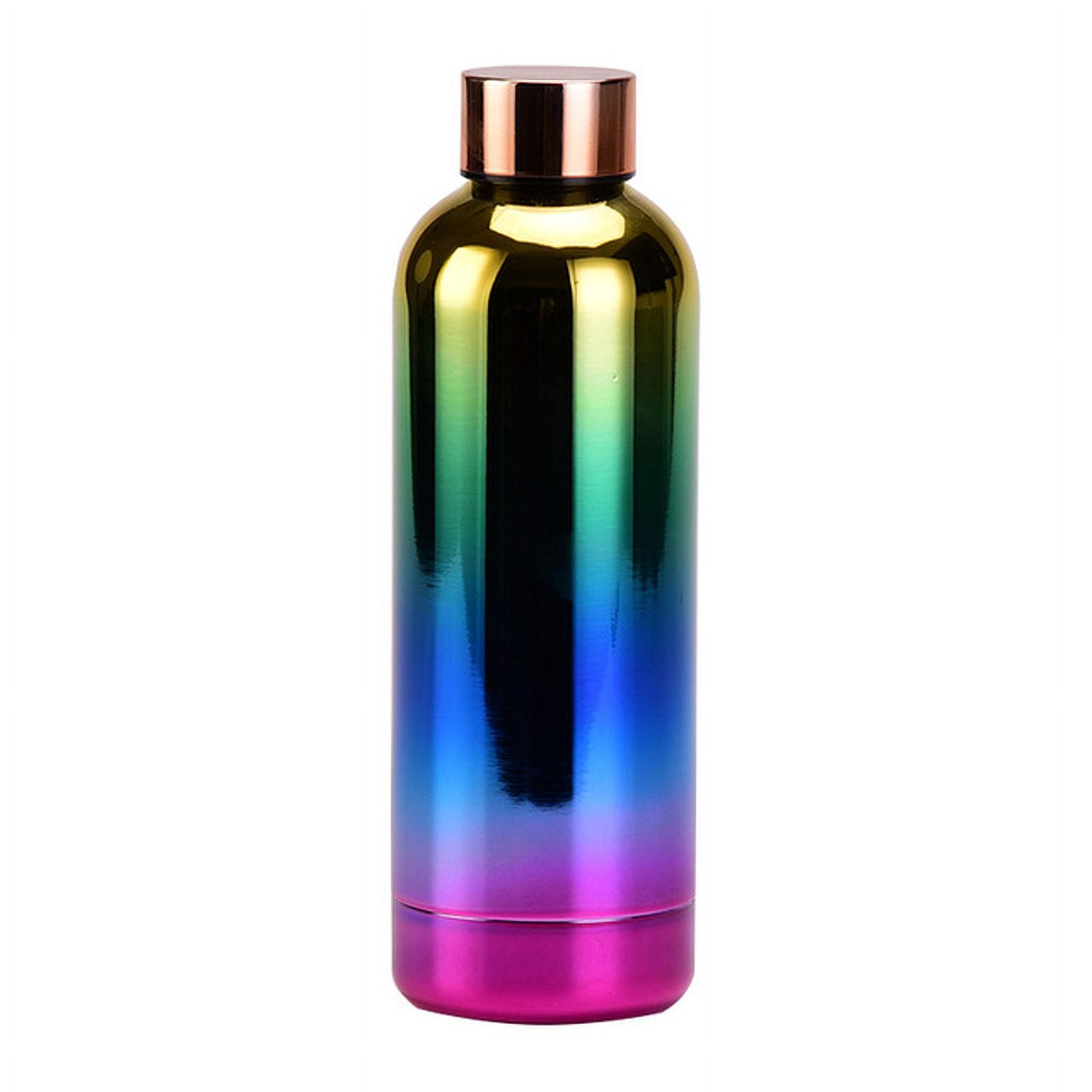 500Ml Matte Stainless Steel Vacuum Insulated Hot Cold Water Bottle ...