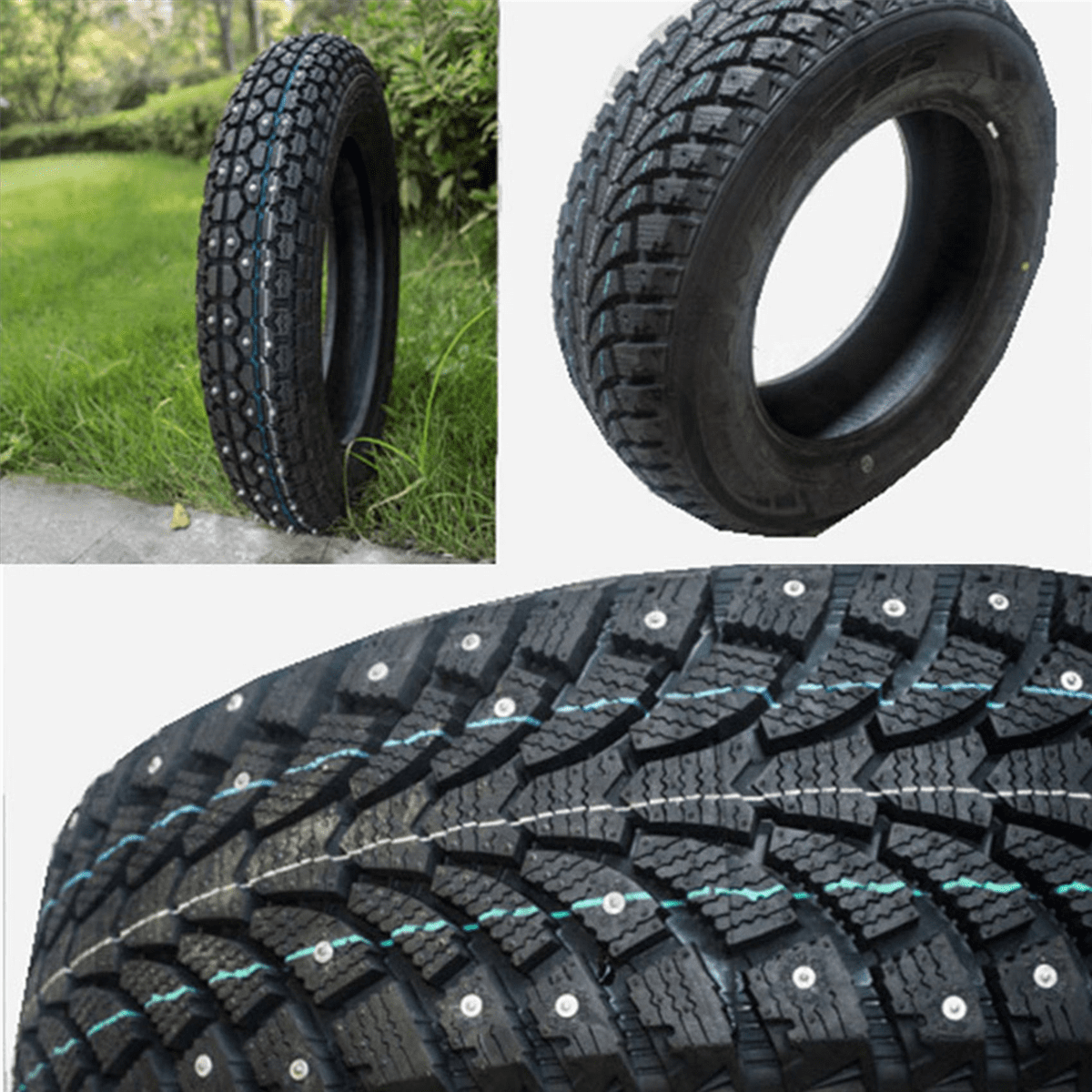 500PCS 12mm Tire Studs Carbide Screw Snow Spikes Anti-Slip Anti-Ice for ...