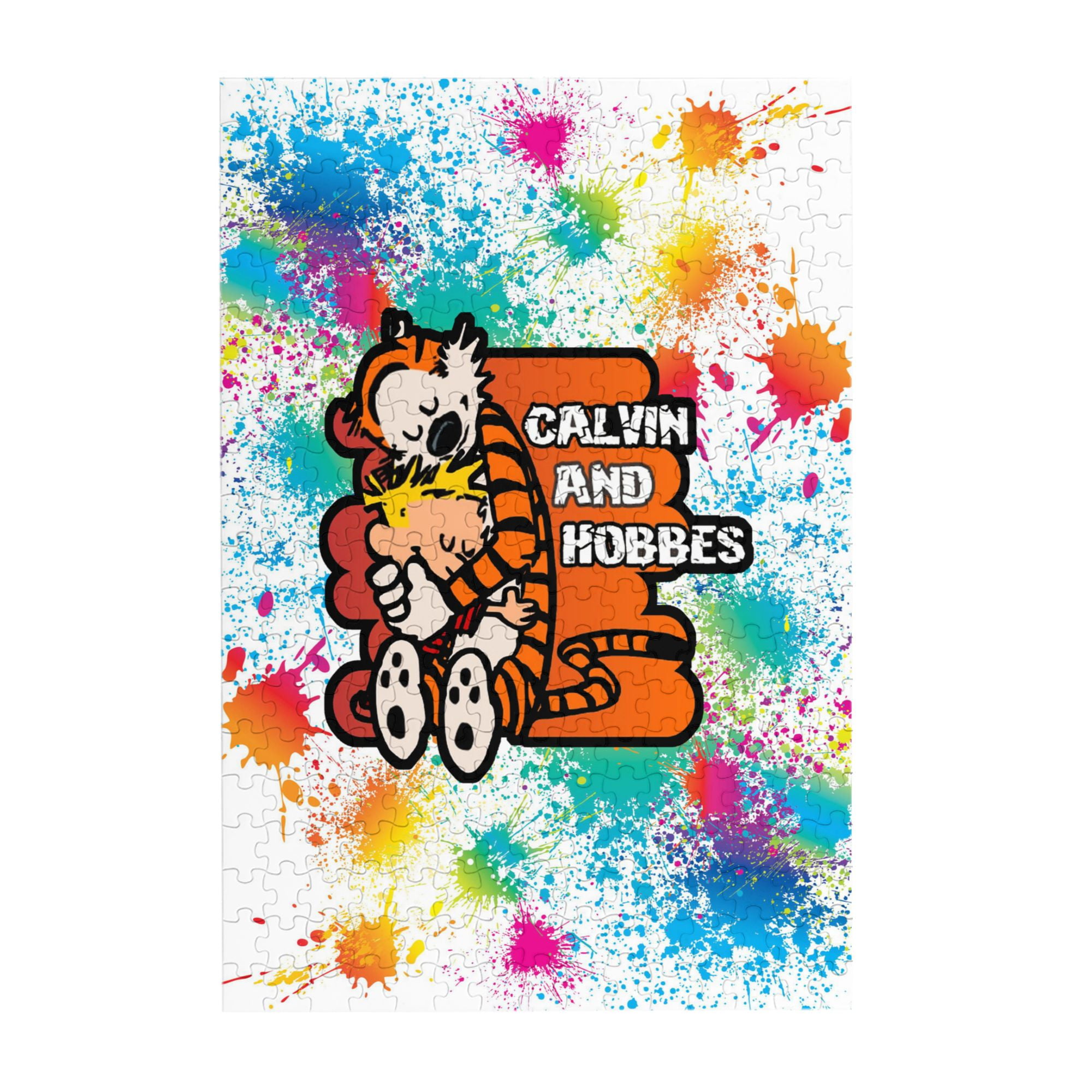 500PCS Calvin And Hobbe Wooden Jigsaw Puzzles Educational Intellectual ...
