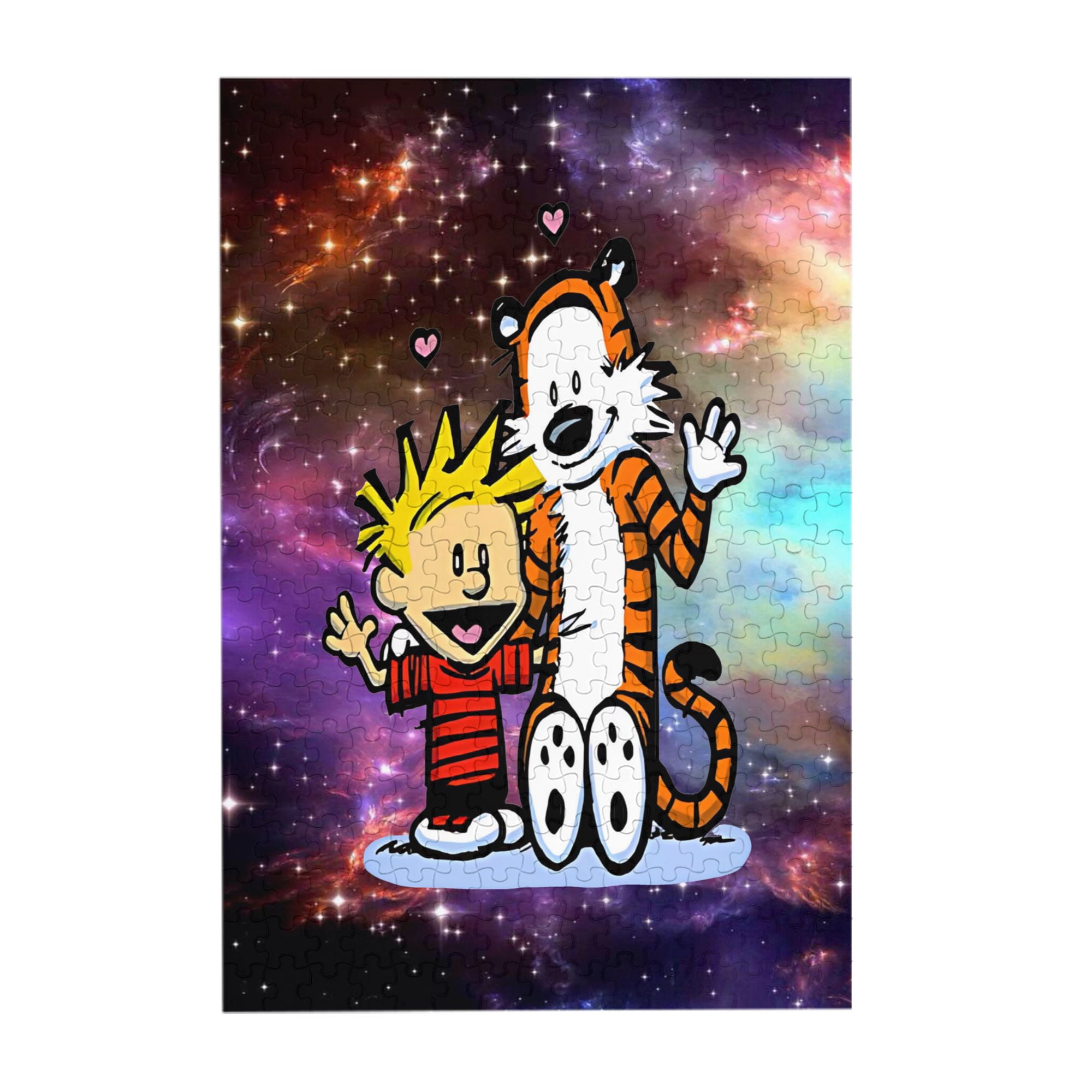 500PCS Calvin And Hobbe Wooden Jigsaw Puzzles Educational Intellectual ...