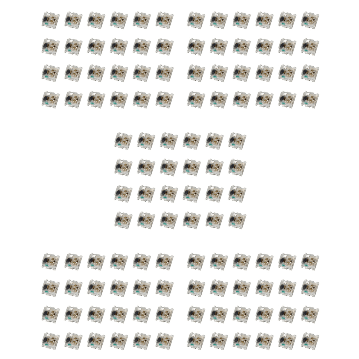 500PCS DC5V WS2812 2020 LED Chip Mini SMD Addressable Digital RGB Full ...