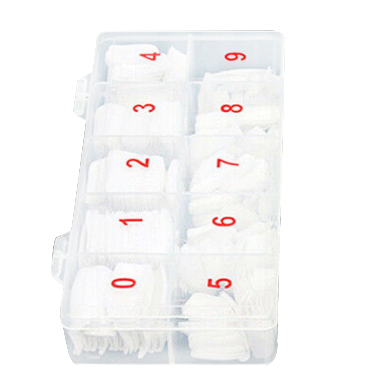 500PCS False Nails Set, Fashion Manicure Full Cover Natural False Nails ...