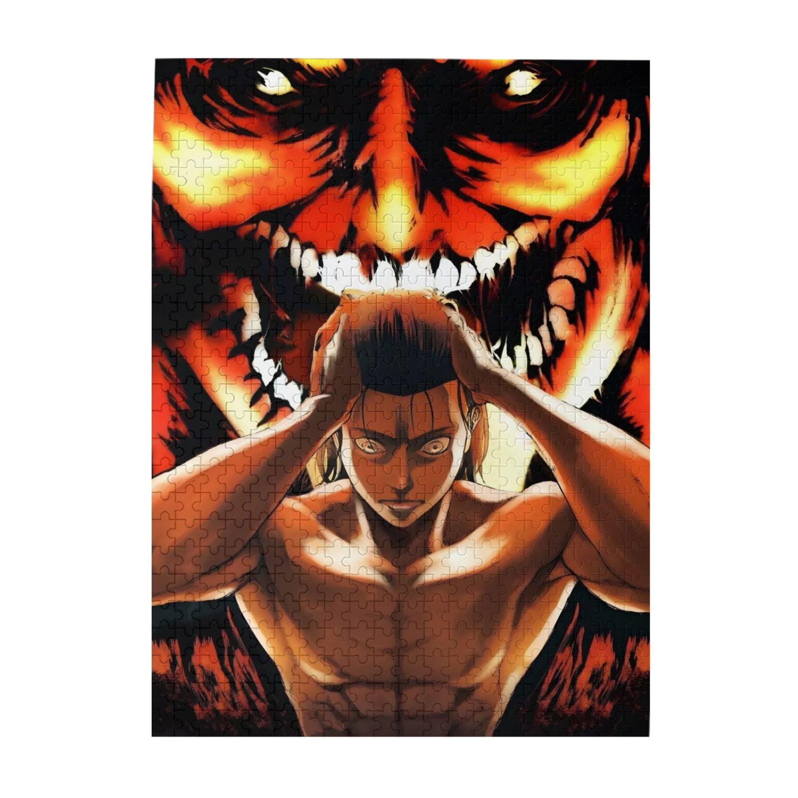 500PCS Jigsaw Puzzle For Adults & Kids - Attack on Titan Puzzle For ...