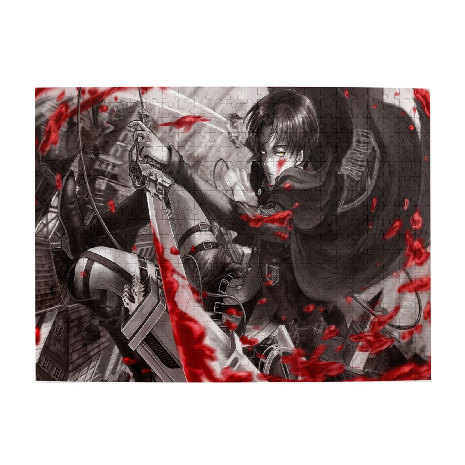 500PCS Jigsaw Puzzle For Adults & Kids - Attack on Titan Puzzle For ...