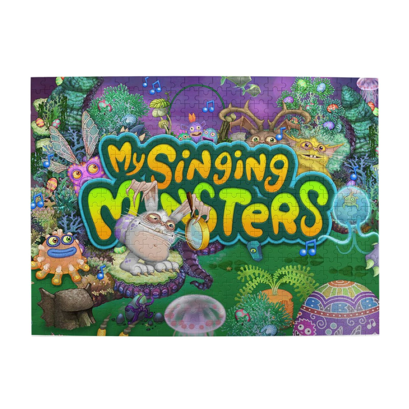 500PCS Jigsaw Puzzle For Adults & Kids - My Singing Monsters Puzzle For ...